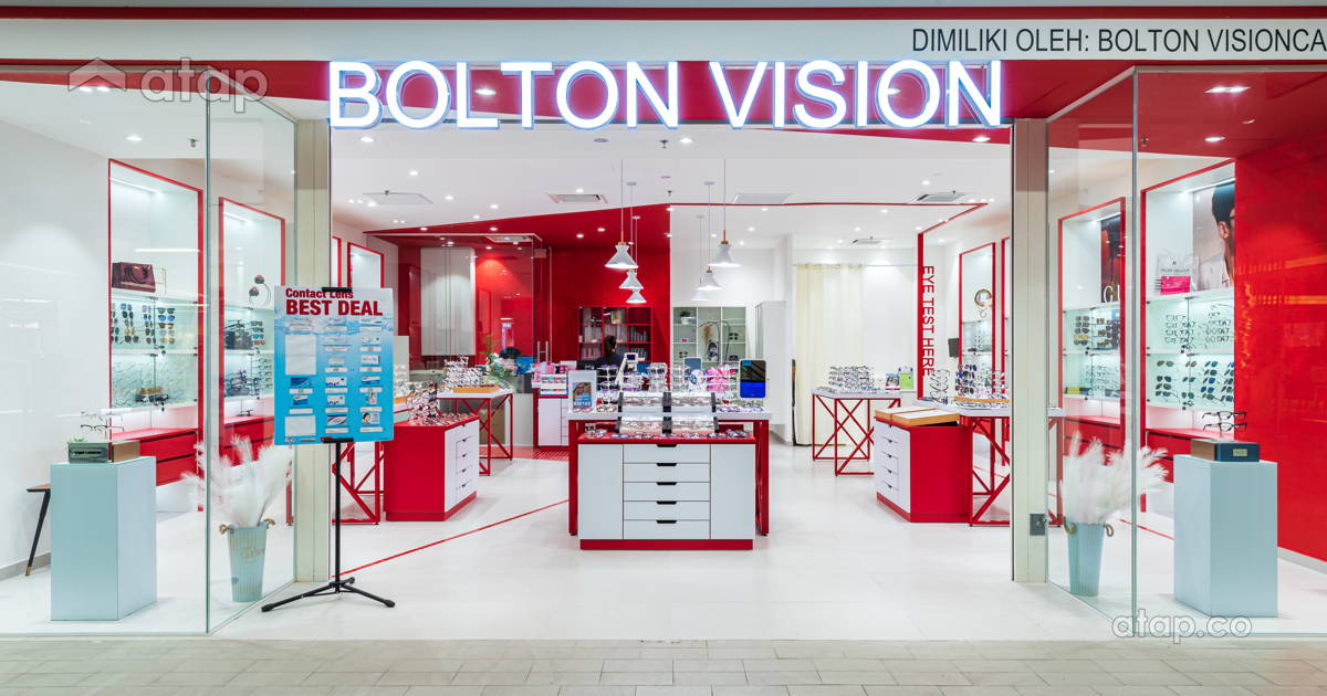 Modern Optical Workshop @ One Utama Shopping Mall architectural ...