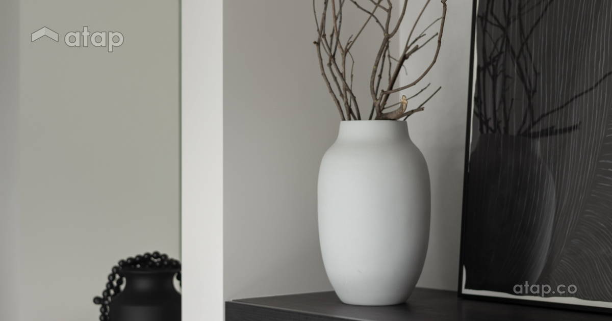 Minimalistic Modern Foyer semi-detached design ideas & photos Malaysia ...