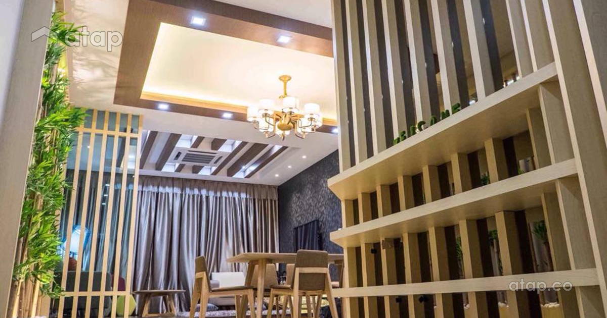 Classic Zen Living Room condominium design ideas & photos Malaysia ...