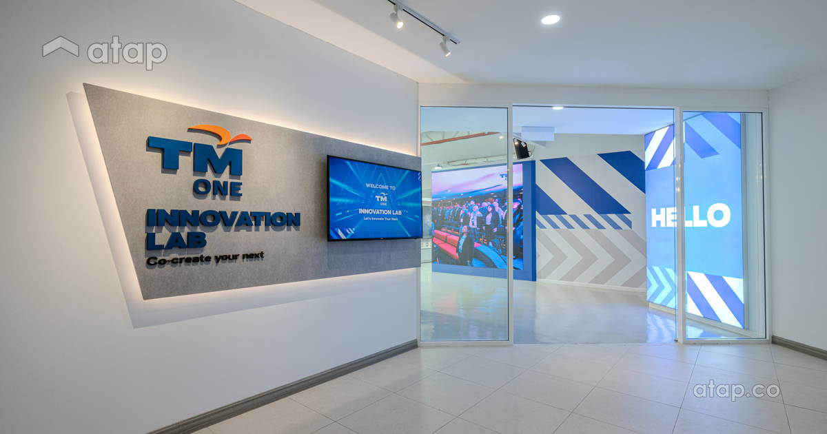 TM One - Innovation Lab and Enterprise 5G Lab interior design ...