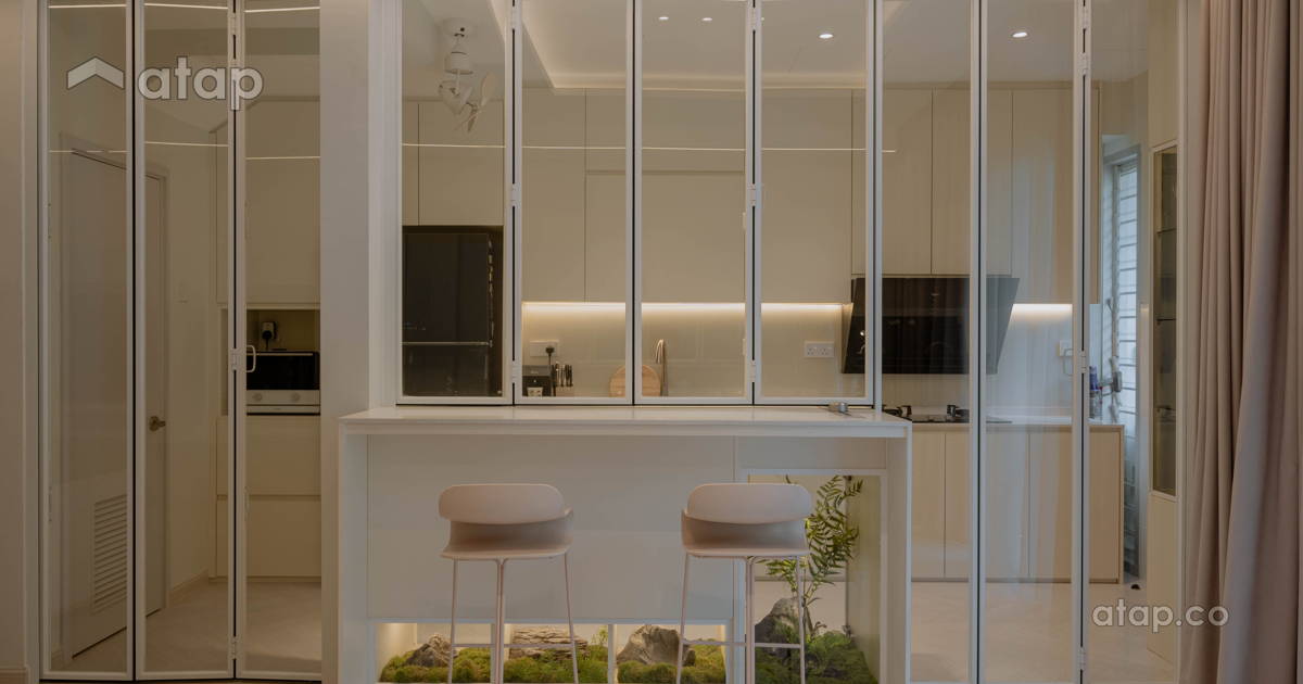Contemporary Modern Kitchen semi-detached design ideas & photos ...