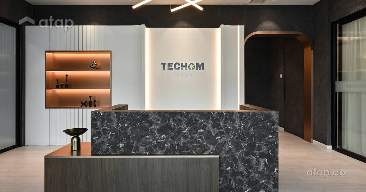 Techom Office, Penang interior design renovation ideas, photos and ...