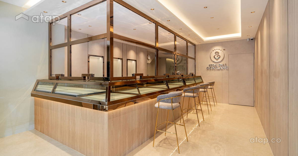 Kedai Emas Gemilang interior design renovation ideas, photos and price ...