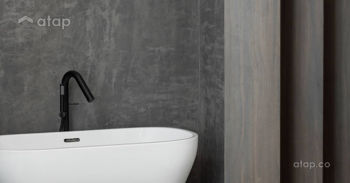 Minimalistic Modern Bathroom terrace design ideas & photos Malaysia ...