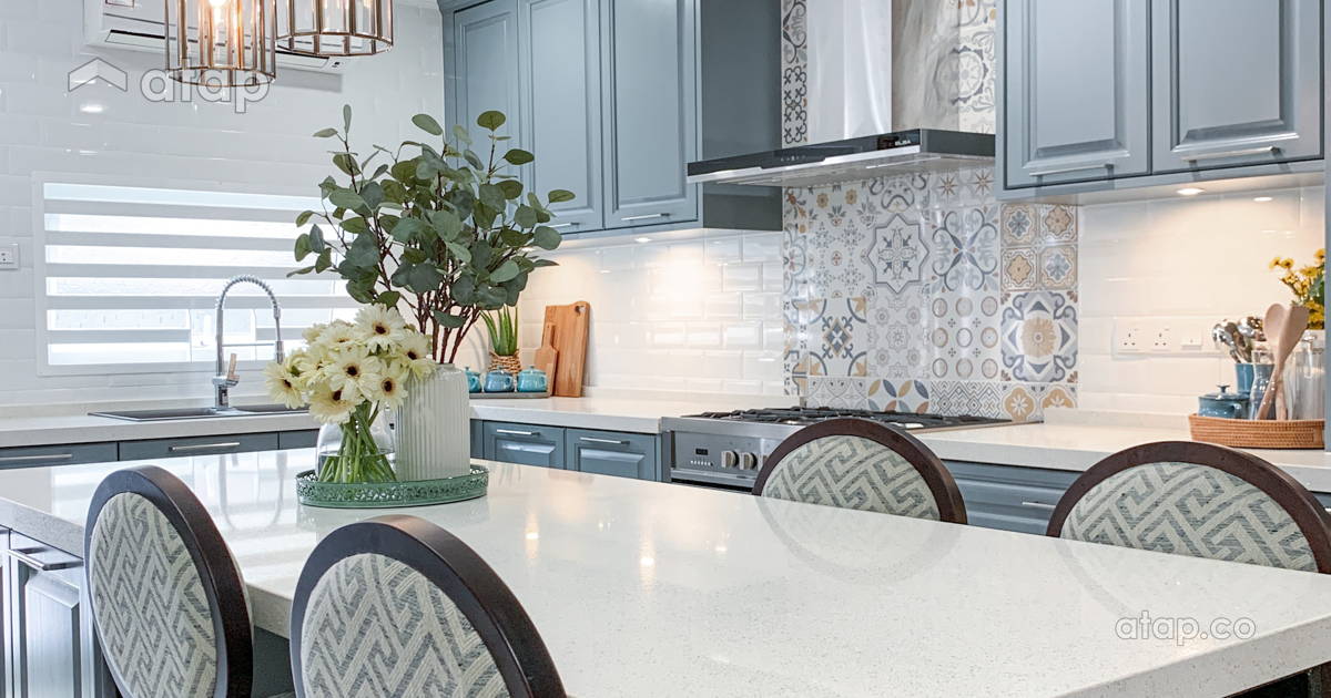 Modern Classic Kitchen : Ampang interior design renovation ideas ...