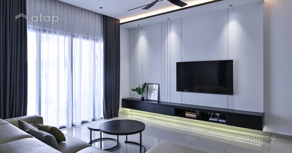 Essence of Black & white, in Telok Panglima Garang, Selangor | K&J Design Studio