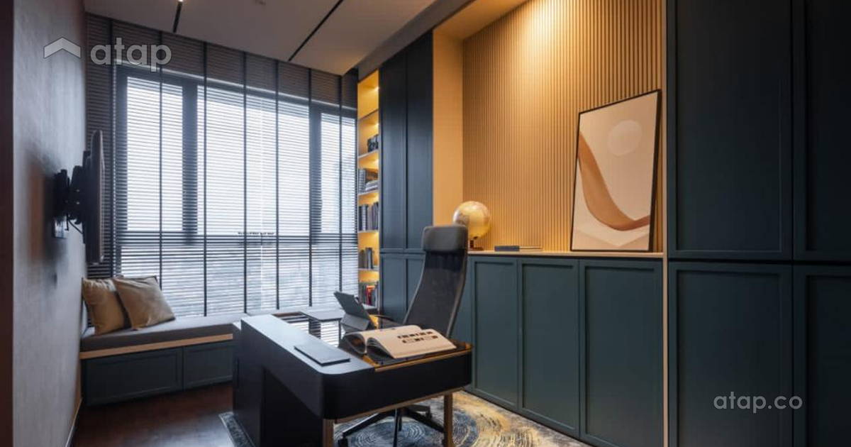 Classic Modern Study Room condominium design ideas & photos Malaysia ...