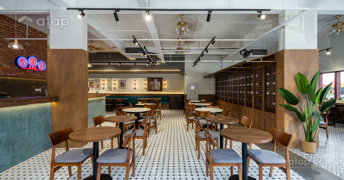 Modern F&B shophouse design ideas & photos Malaysia | Atap.co