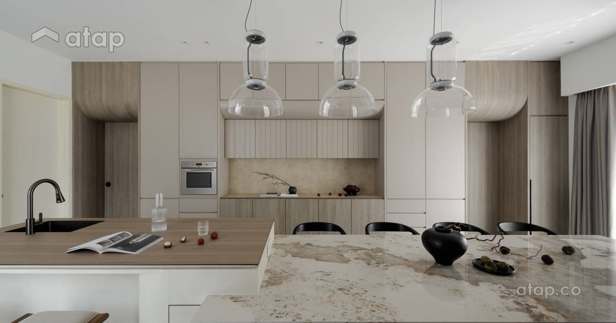 Contemporary Modern Dining Room Kitchen terrace design ideas & photos ...