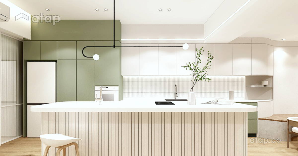 Contemporary Kitchen semi-detached design ideas & photos Malaysia | Atap.co