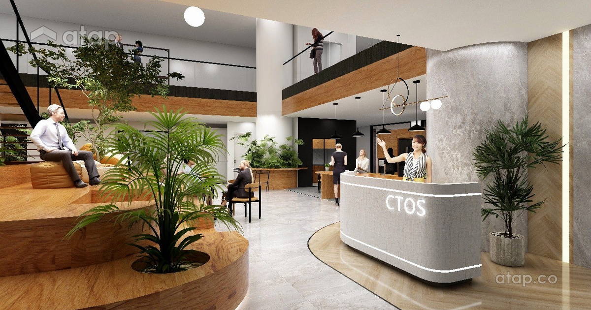 Organic Urban Workspace | CTOS Office architectural & interior design ...
