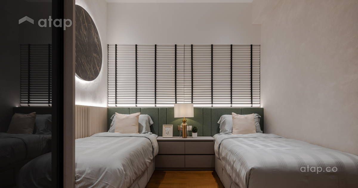 Asian Contemporary Bedroom condominium design ideas & photos Malaysia ...
