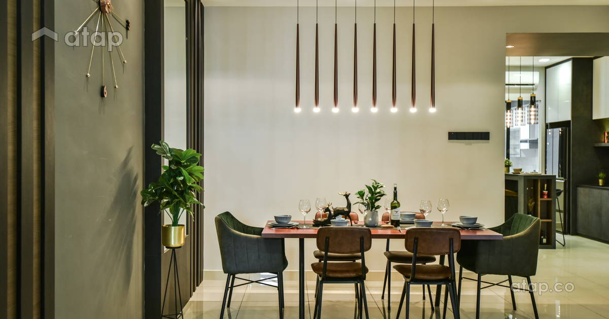 Asian Contemporary Dining Room terrace design ideas & photos Malaysia ...
