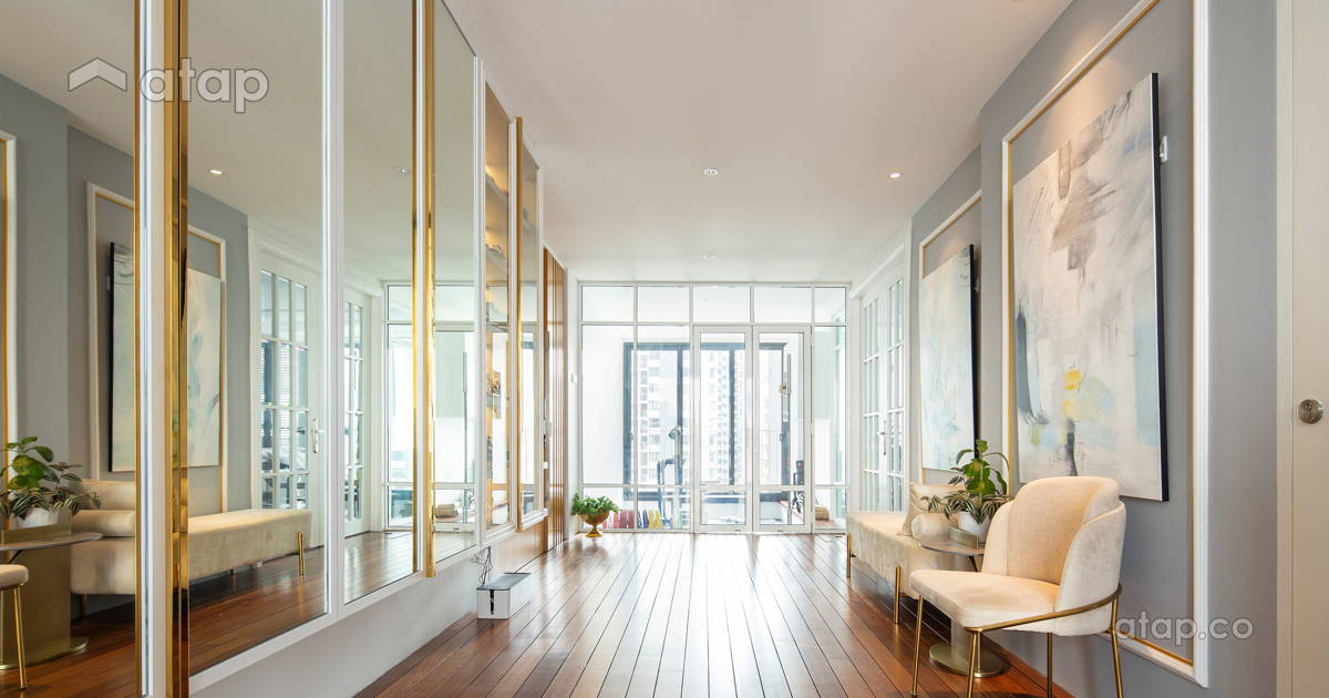 Classic Modern Foyer condominium design ideas & photos Malaysia | Atap.co