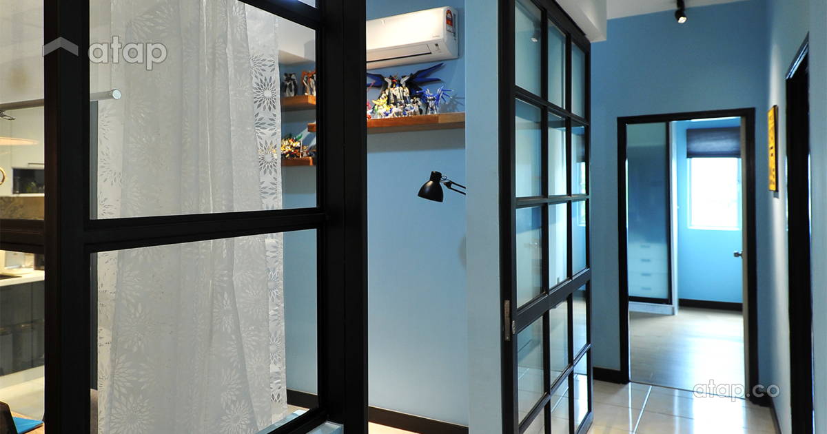 Industrial Study Room apartment design ideas & photos Malaysia | Atap.co