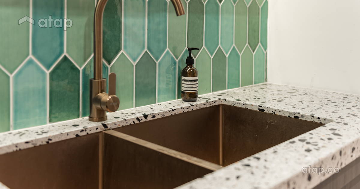 Contemporary Retro Kitchen terrace design ideas & photos Malaysia | Atap.co