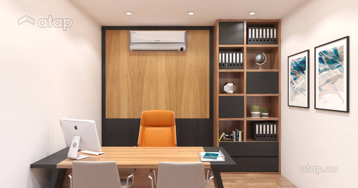 Modern Office shophouse design ideas & photos Malaysia | Atap.co