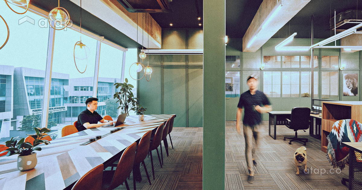 American newspaper office in the 1960s interior design renovation ideas ...