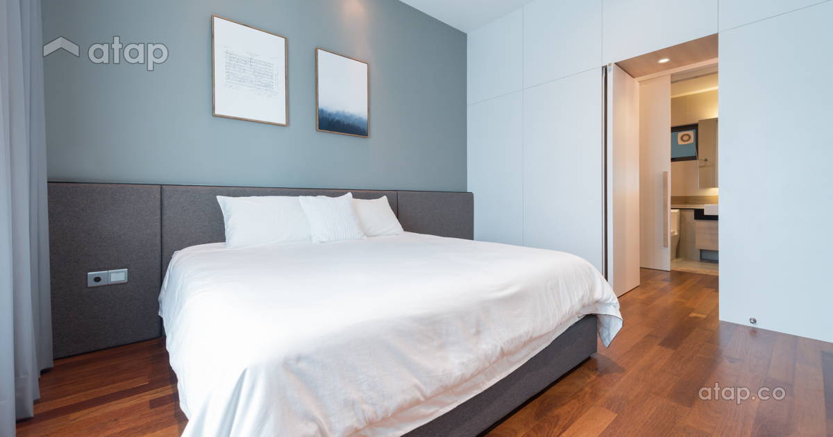 Contemporary Zen Bedroom condominium design ideas & photos Malaysia ...