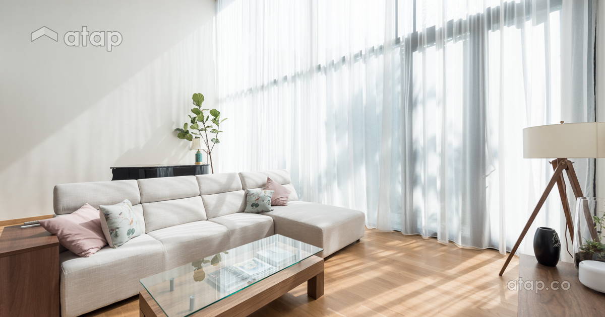 Modern Scandinavian Living Room bungalow design ideas & photos Malaysia ...