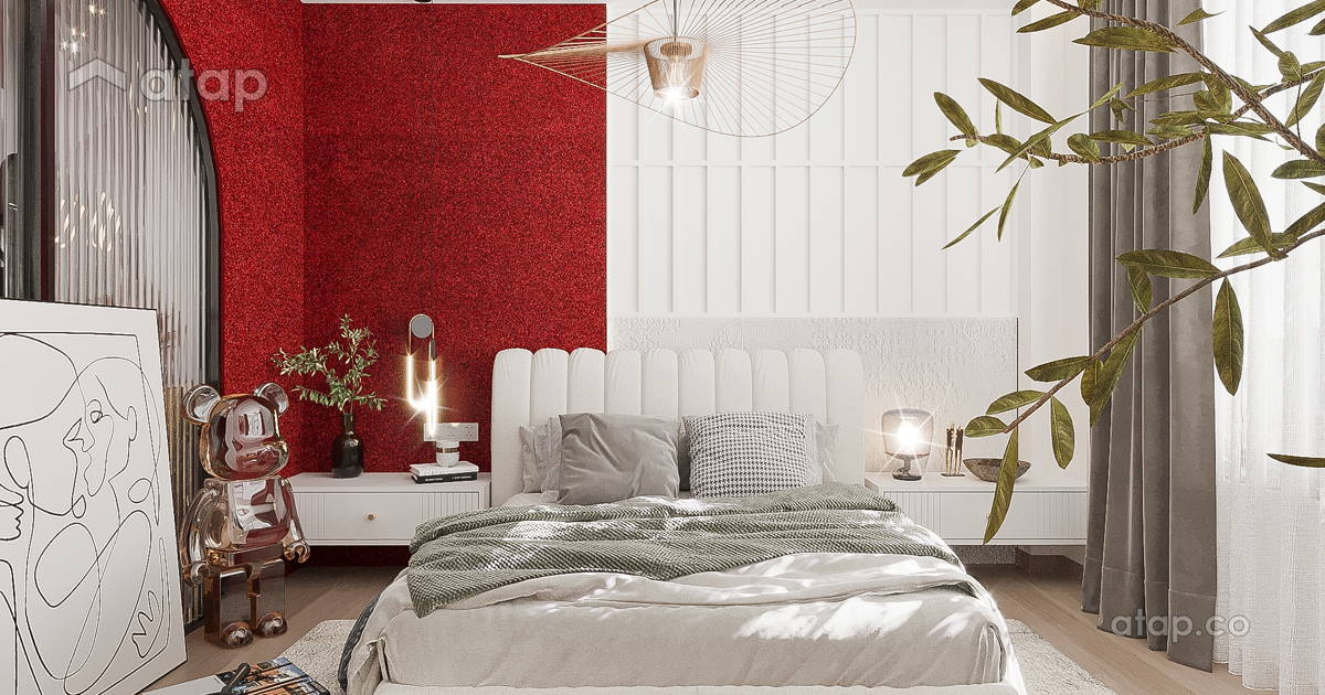 Contemporary Bedroom terrace design ideas & photos Malaysia | Atap.co