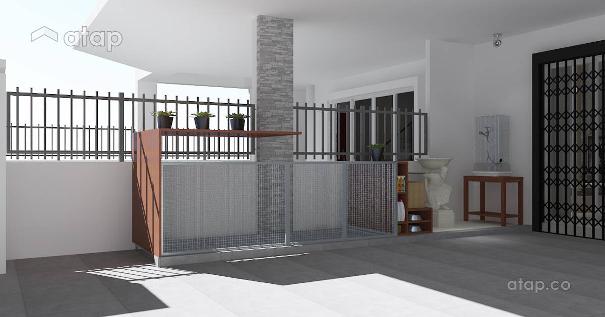 Contemporary Industrial Exterior terrace design ideas & photos Malaysia ...