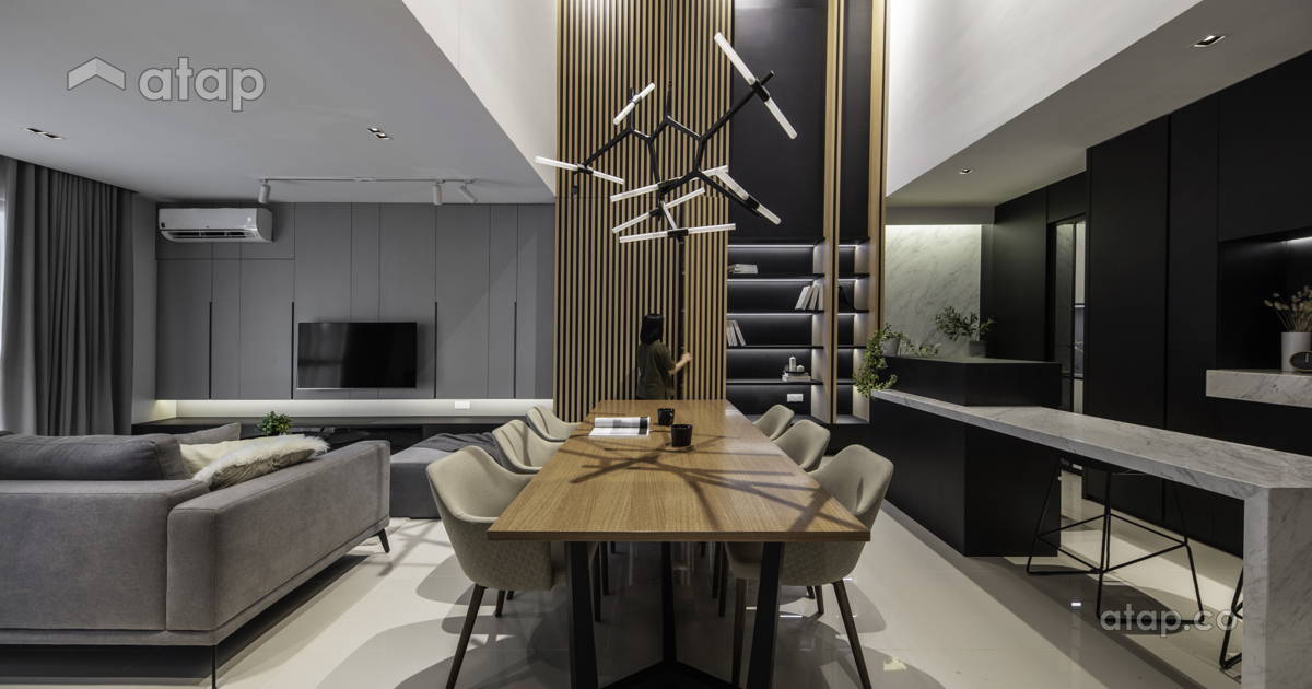 Pure of feild - Three storey superlink interior design renovation ideas ...