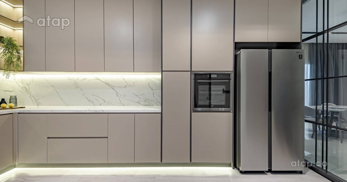 Contemporary Kitchen semi-detached design ideas & photos Malaysia | Atap.co