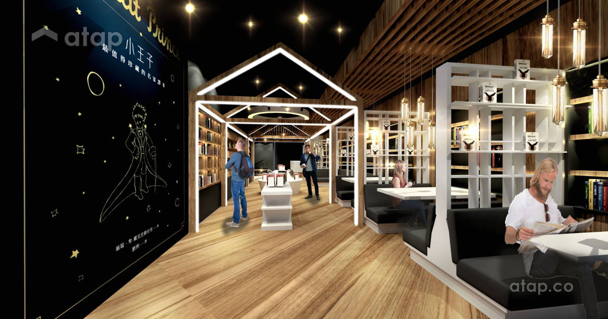 book store cafe interior design renovation ideas, photos and price in ...