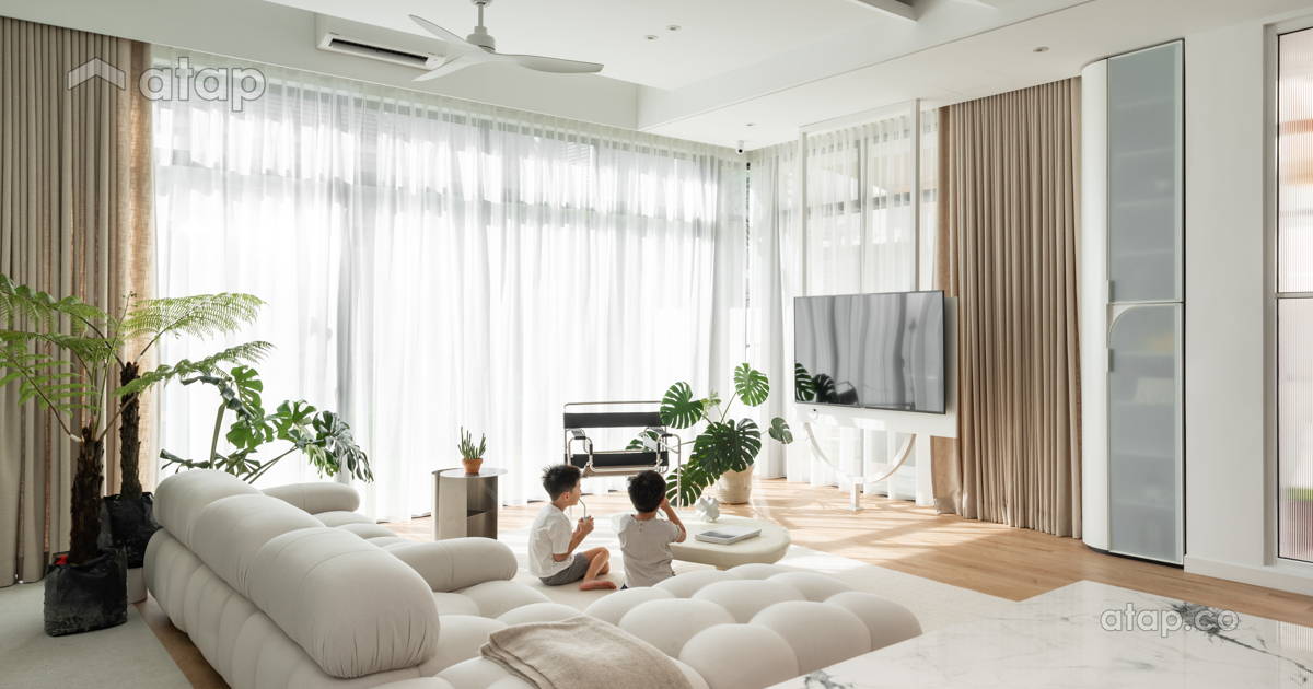 Malaysia Zen Semi-Detached Study Room architect & interior designer ...