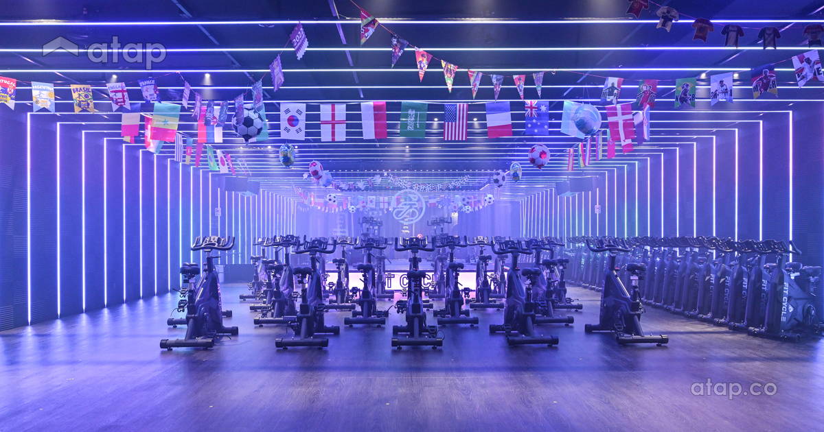 FIT CYCLE FITNESS STUDIO interior design renovation ideas, photos and ...