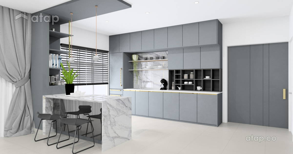 Modern Minimalist Semi-D interior design renovation ideas, photos and ...