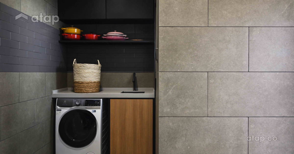 Industrial Modern terrace design ideas & photos Malaysia | Atap.co