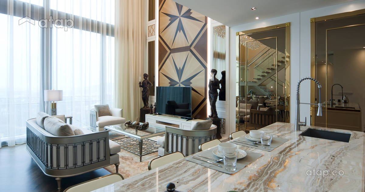 @ One Central Park Pent House interior design renovation ideas, photos ...