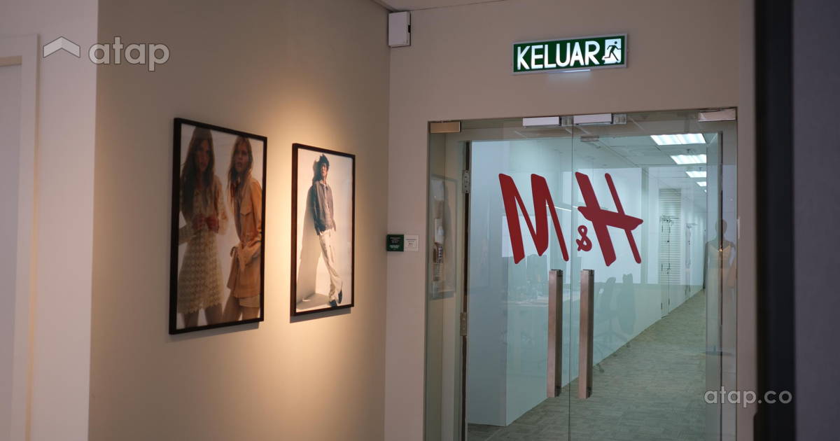 H&M Office | Pavilion Tower interior design renovation ideas, photos ...