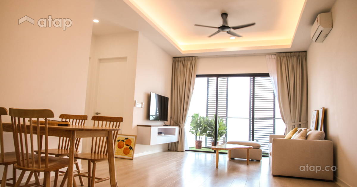 Muji Concept @ Sky Condominium, Puchong interior design renovation ...