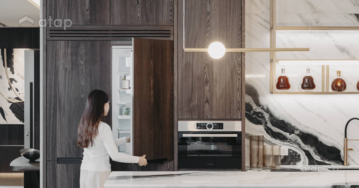 Contemporary Modern Kitchen condominium design ideas & photos Malaysia ...
