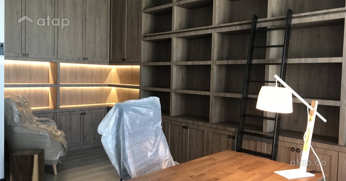 Classic Vintage Study Room condominium design ideas & photos Malaysia ...