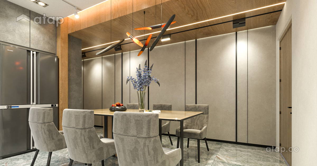 Contemporary Modern Dining Room condominium design ideas & photos ...