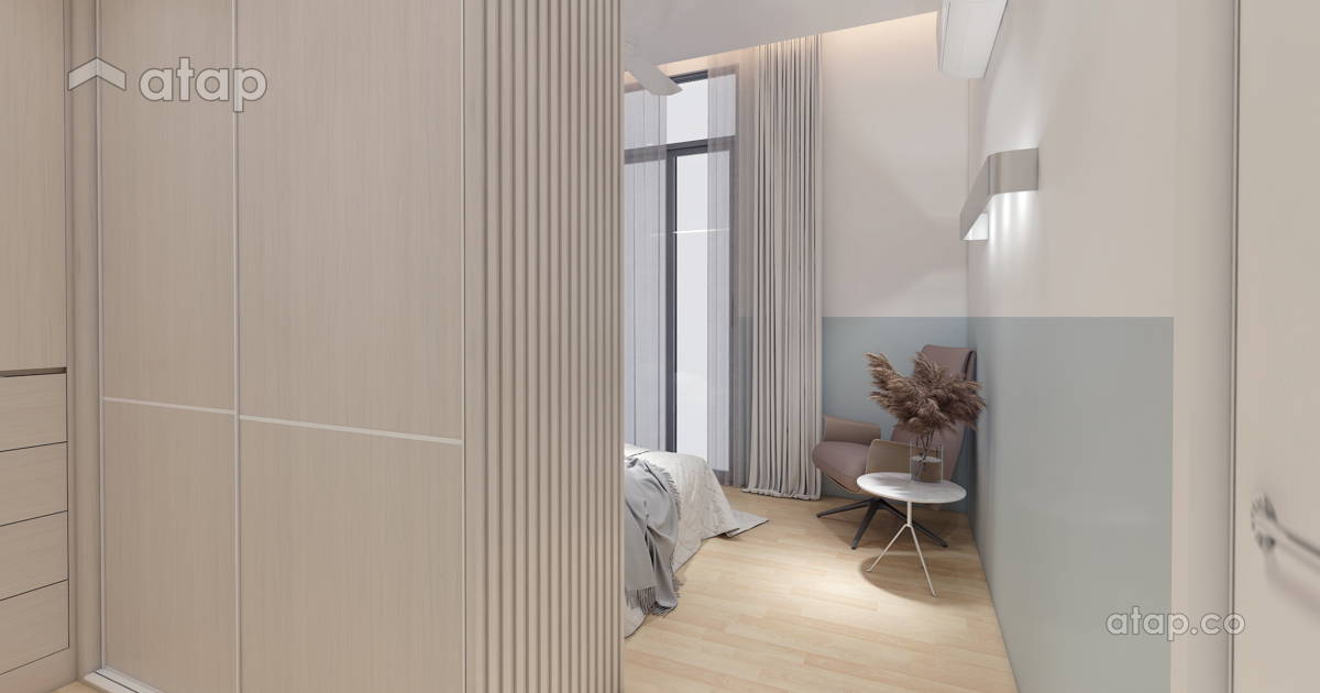 Contemporary Modern Bedroom condominium design ideas & photos Malaysia ...