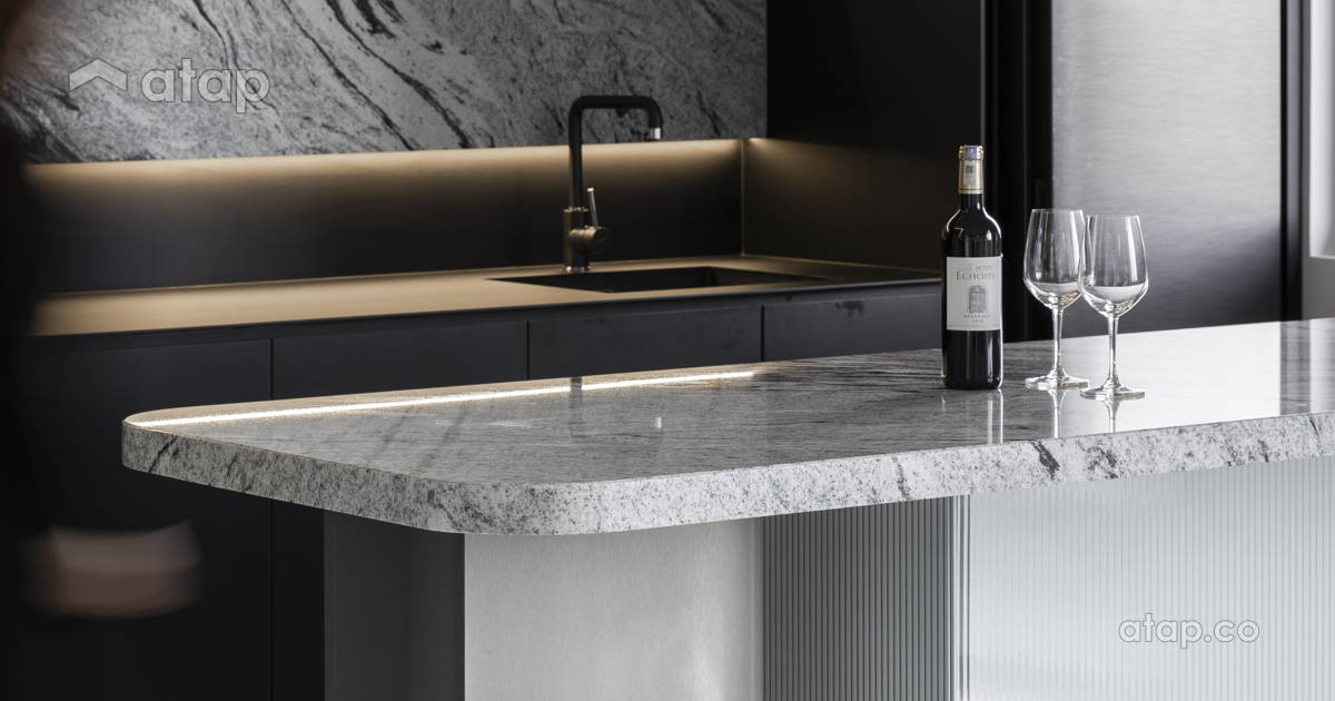 Minimalistic Modern Kitchen semi-detached design ideas & photos ...