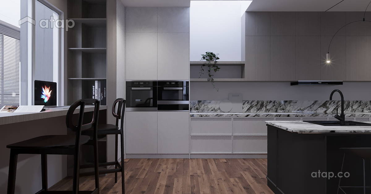 Contemporary Modern Kitchen bungalow design ideas & photos Malaysia ...