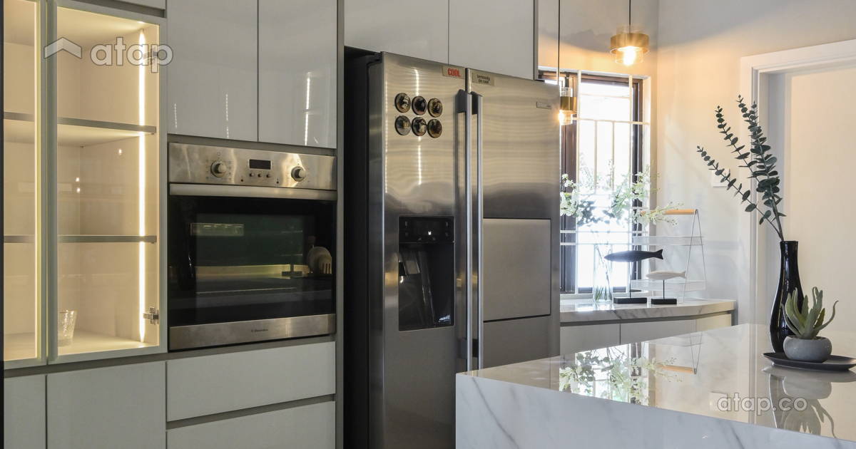 Modern Kitchen semi-detached design ideas & photos Malaysia | Atap.co