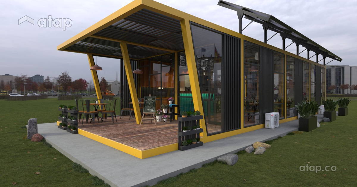 Environmental Friendly Concept - Glass House Series architectural ...
