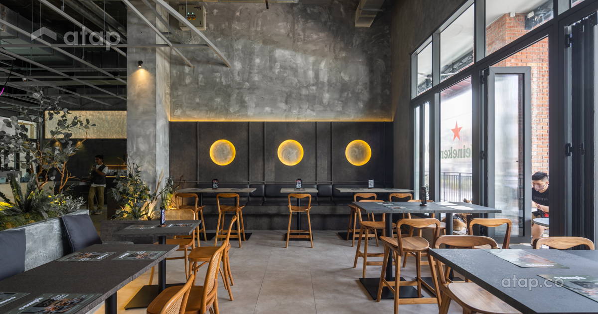 Contemporary Industrial F&B shopping mall design ideas & photos ...