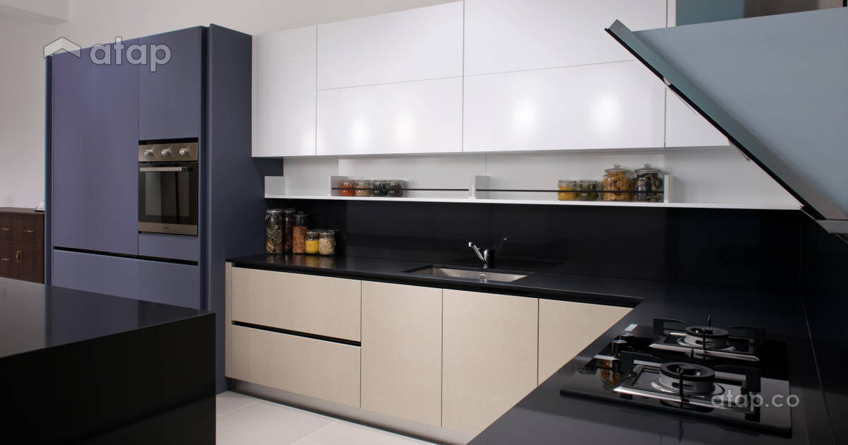 Contemporary Modern Kitchen Retail shophouse design ideas & photos ...