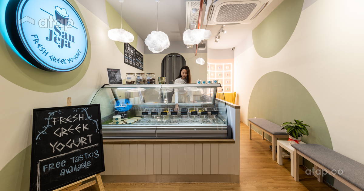 Sanjeja "Froyo Cures Your Craze" interior design renovation ideas ...