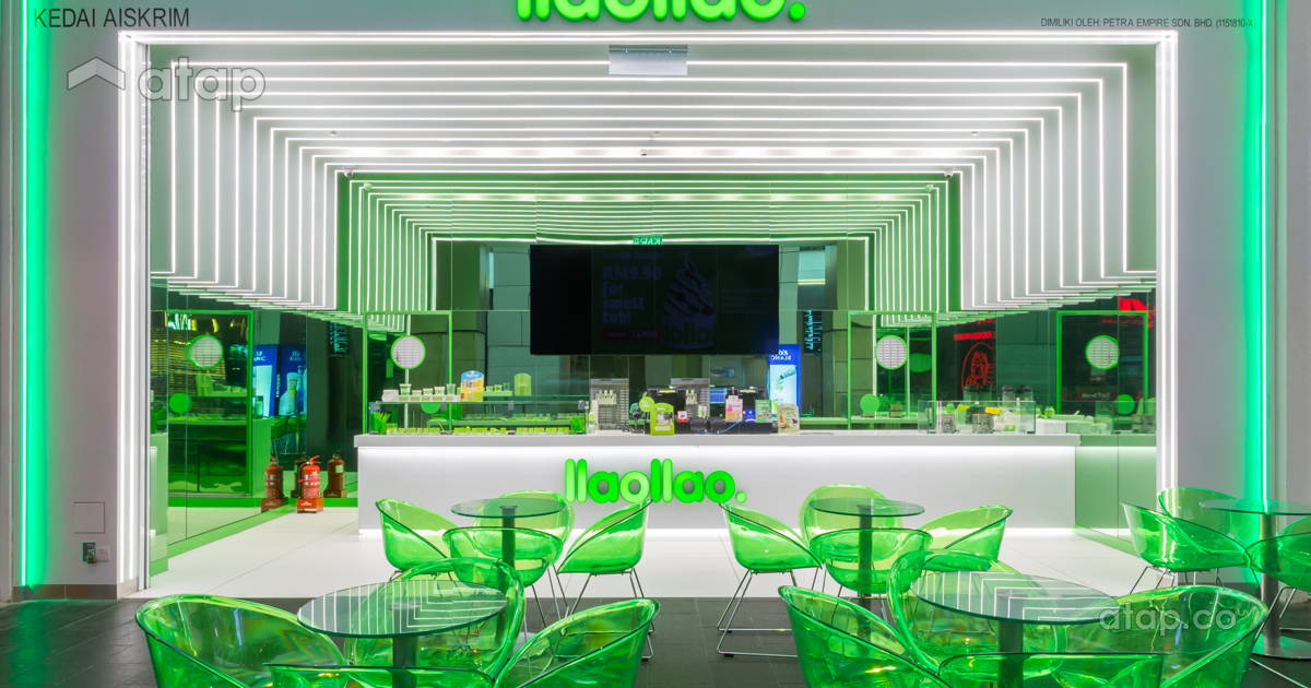 llaollao Flagship Concept Store @ Pavilion KL architectural & interior ...