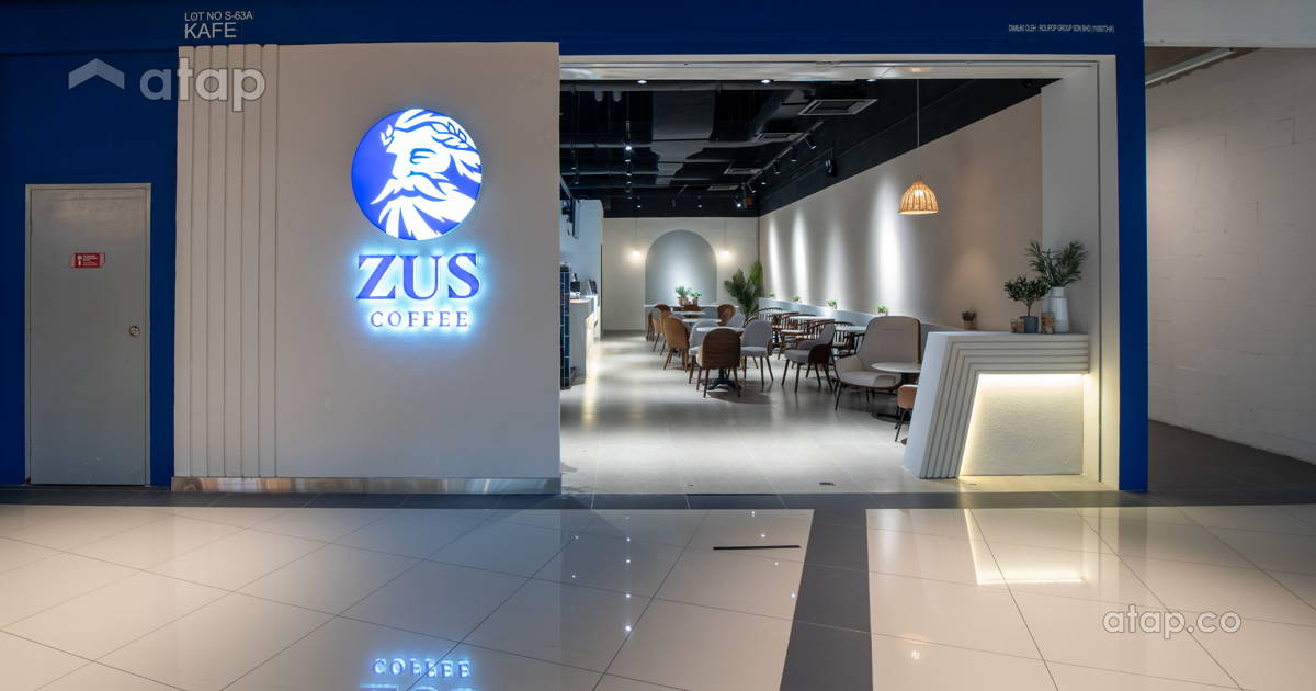 Zus Coffee interior design renovation ideas, photos and price in ...