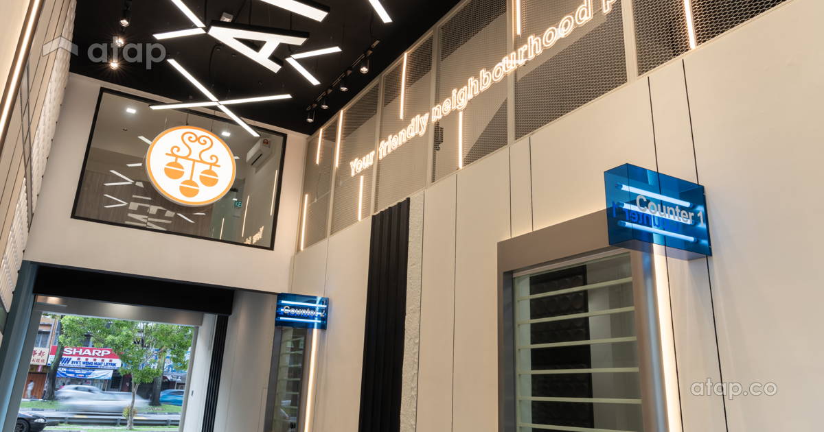 AIENB Drive Thru Pawn shop architectural & interior design renovation ...